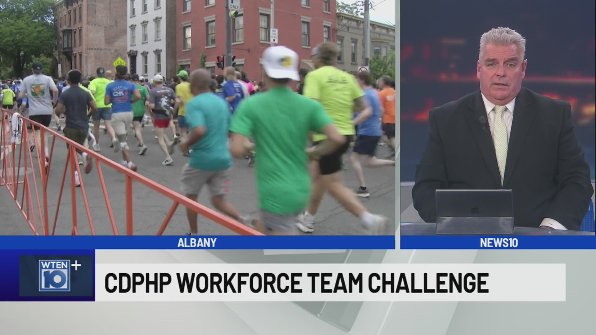 Participants lace up their shoes for CDPHP Workforce Team Challenge in ...