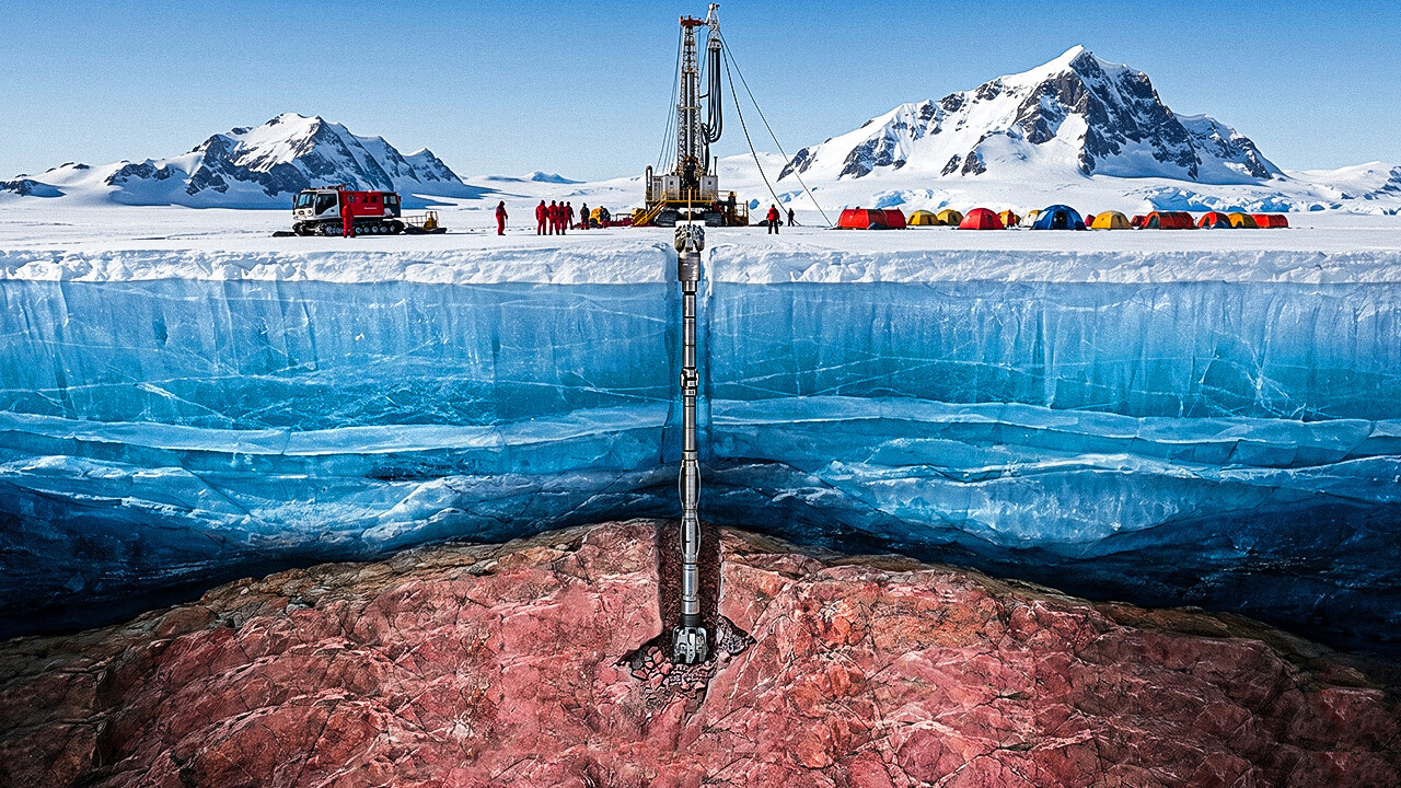 Descubrimiento asombroso bajo el hielo de la Antártida