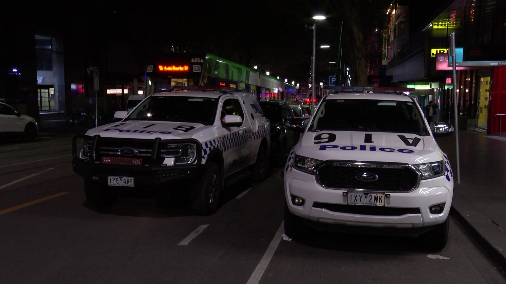 Man charged with threats to kill on Bourke Street in Melbourne