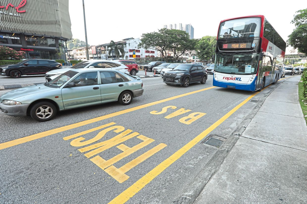 Three new bus lanes for KL city