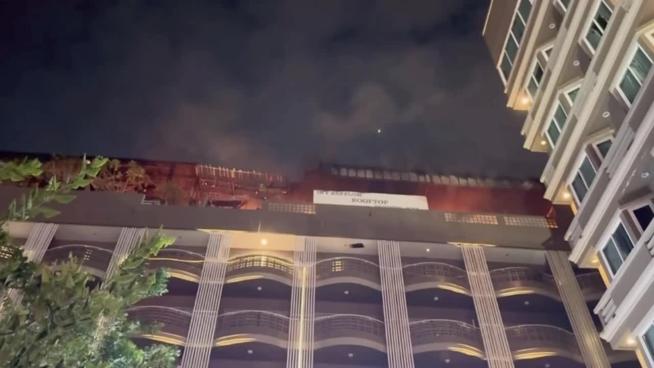 Thailand hotel fire leaves multiple tourists injured as flames ravage ...