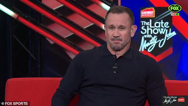 Emotional Matty Johns chokes back tears in Jai Arrow MND tribute as he ...