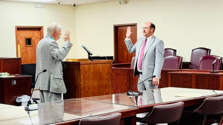 Denis Dean sworn in as Crawford County prosecuting attorney
