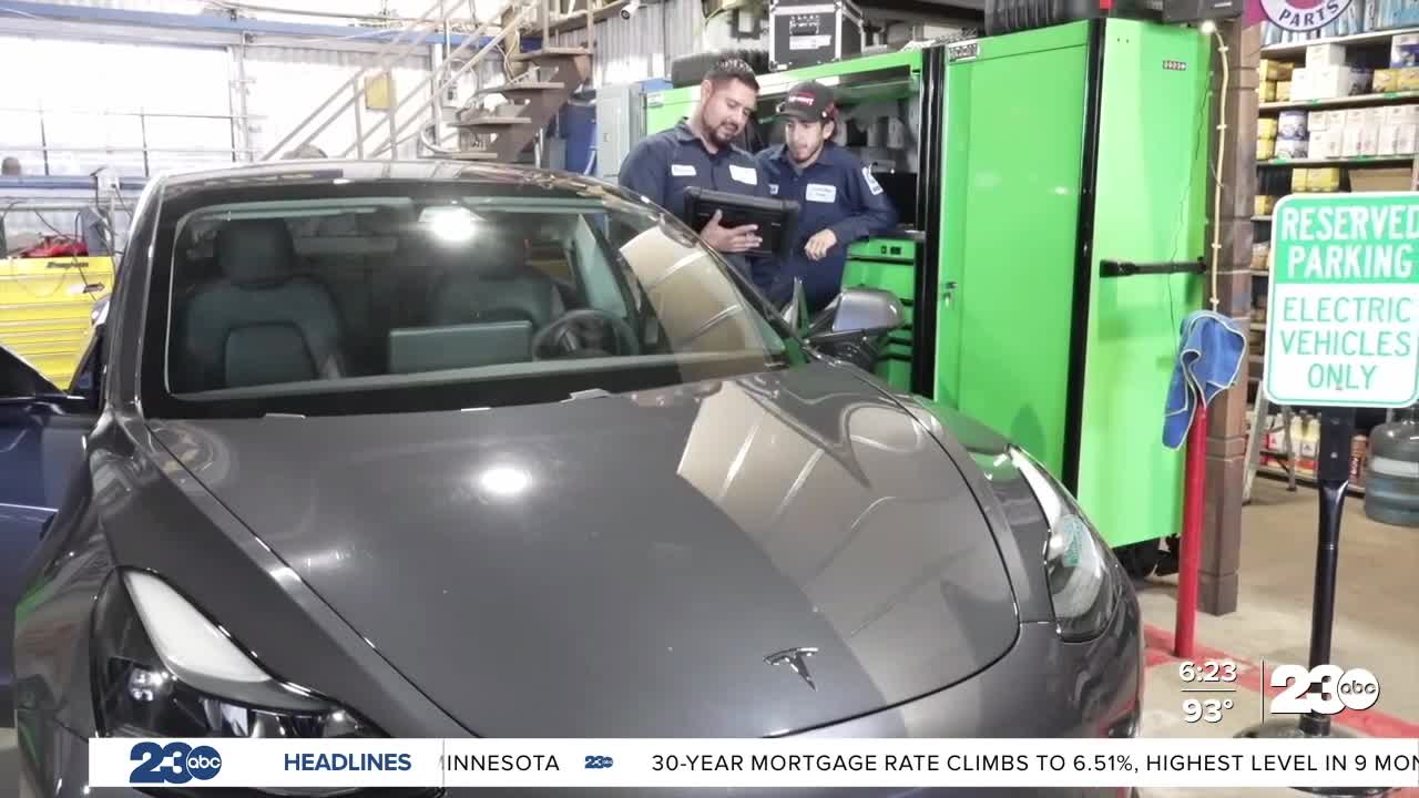 Family-owned Lamont auto shop lands grant to train young EV technicians ...
