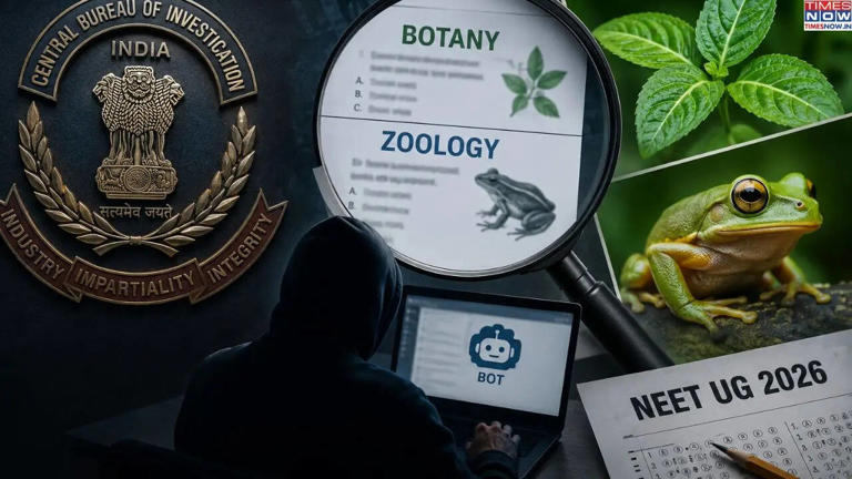 CBI probe reveals NEET UG 2026 accused had access to botany, zoology ...