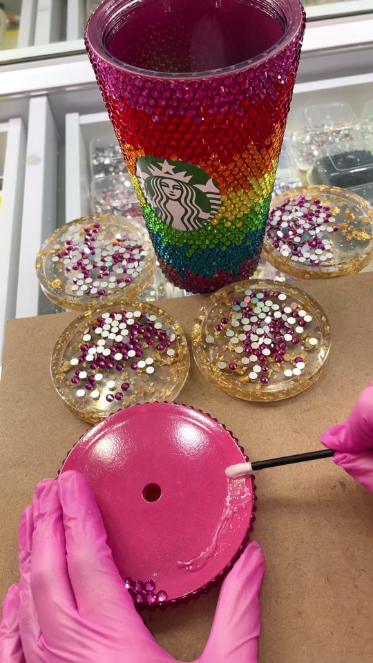 Creating bling art 100x speed