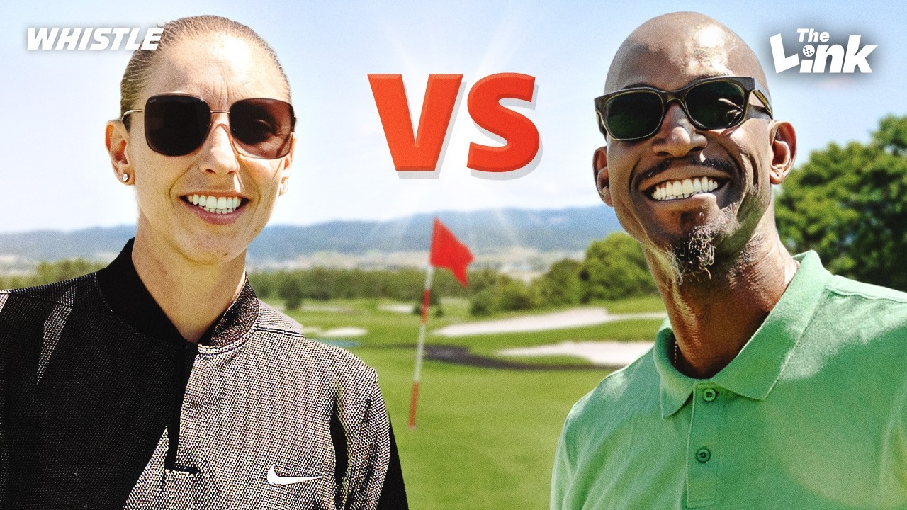 Kevin Garnett was not ready for Diana Taurasi's golf challenge