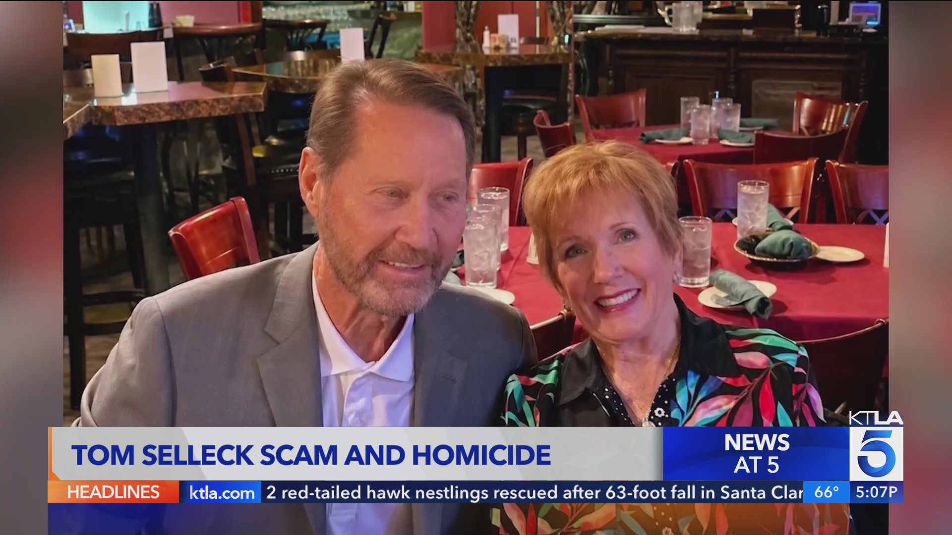 Couple targeted by scammer pretending to be actor Tom Selleck found dead