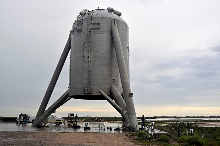 SpaceX scrubs launch of upgraded Starship from Texas, to retry Friday