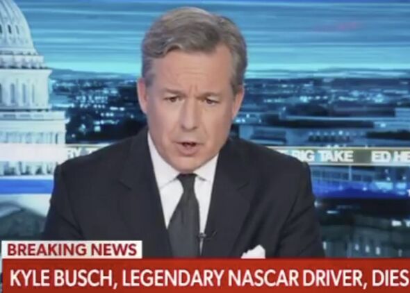Newsmax TV show halted for tragic Kyle Busch breaking news