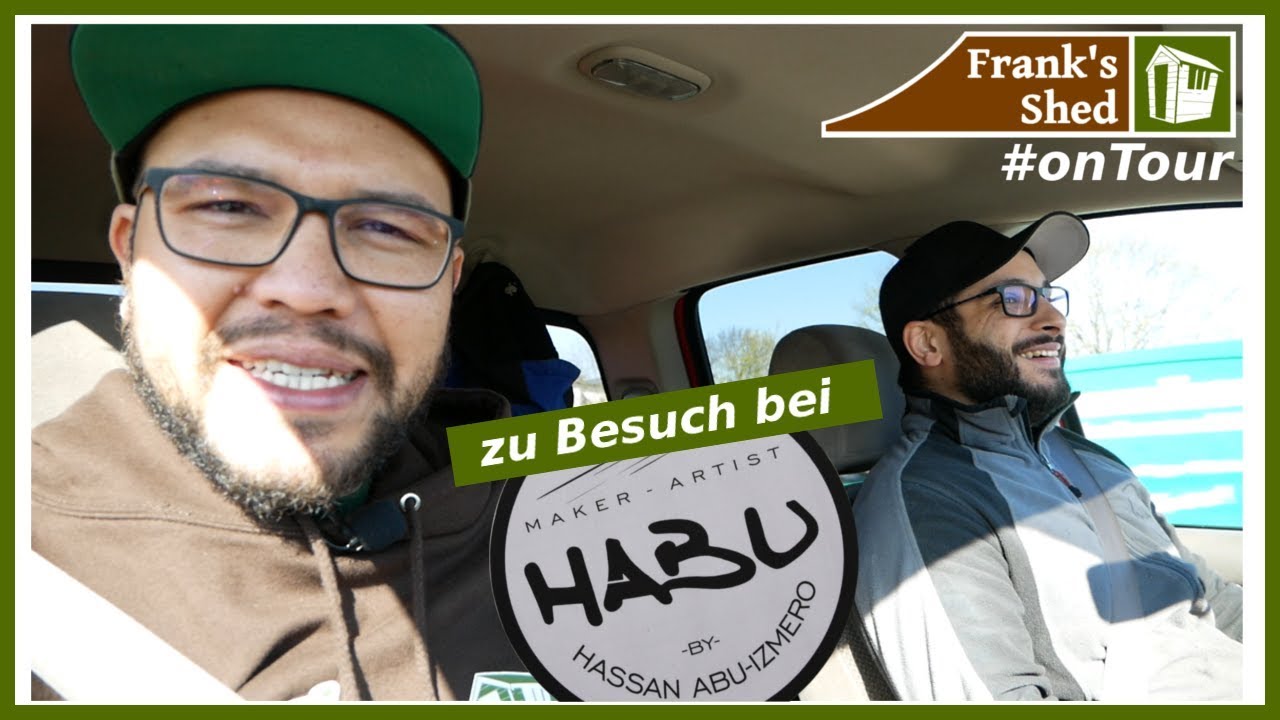 Maker Community - zu Besuch bei HABU Franks Shed on tour