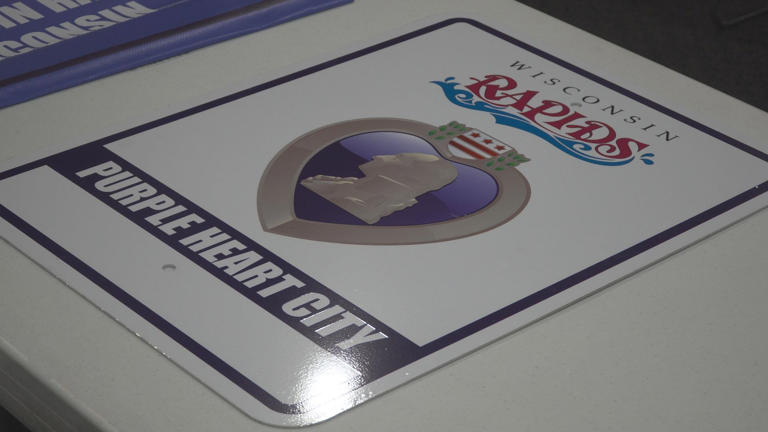 Wisconsin Rapids designated as Purple Heart City