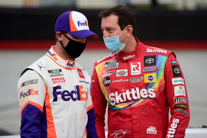 Denny Hamlin's heartfelt tribute Kyle Busch after rival's tragic death ...