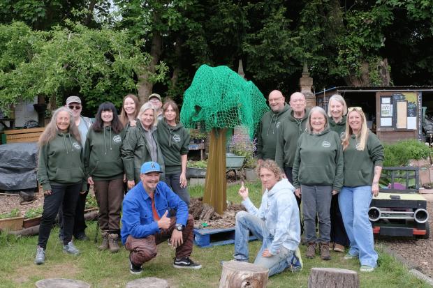 Boscombe garden praised by Tom Hayes MP launches community fundraising ...