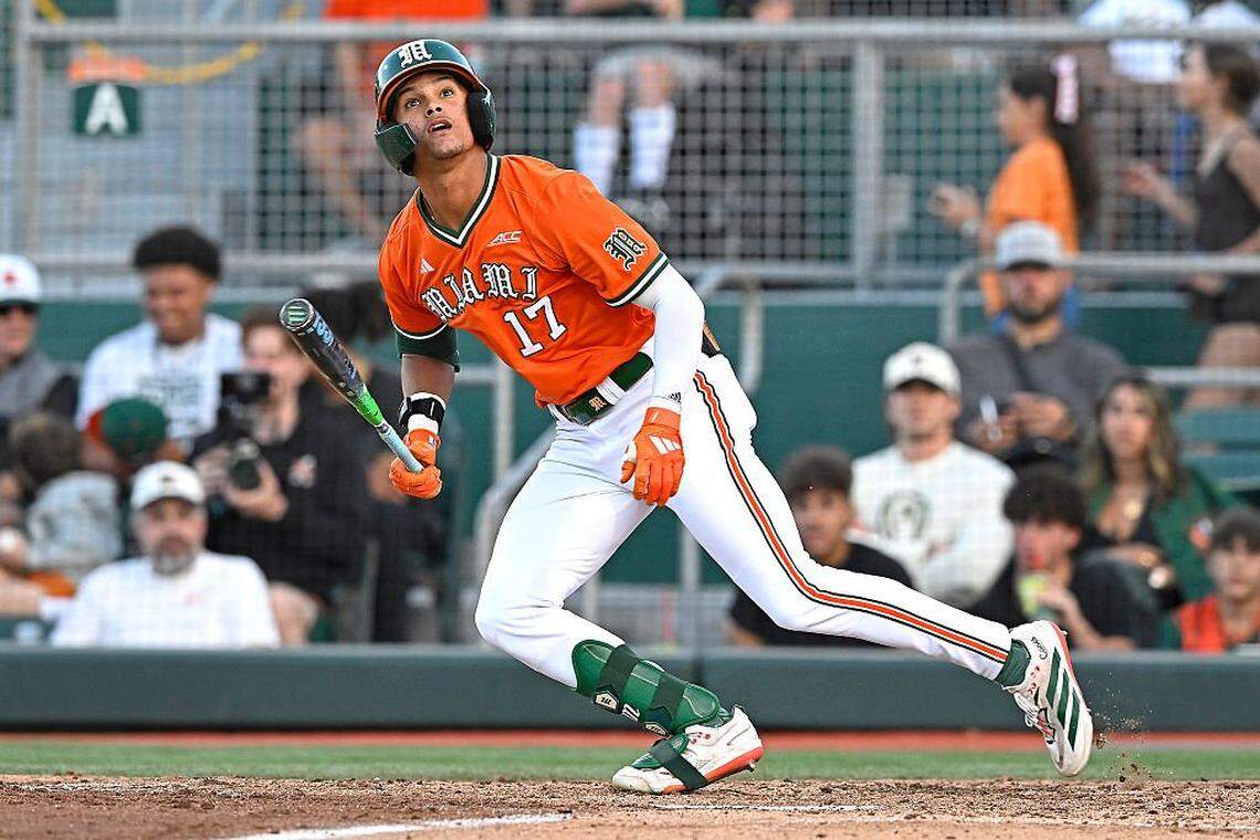 Miami Hurricanes baseball cruises past Boston College in ACC tournament ...