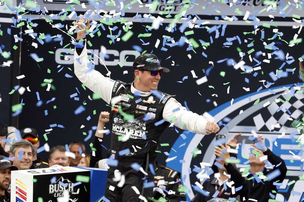 Inside Kyle Busch’s wild 2023 Talladega victory, one of the final ...