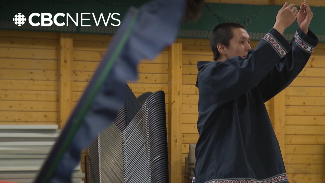 Watch this Cambridge Bay drum-dancing workshop