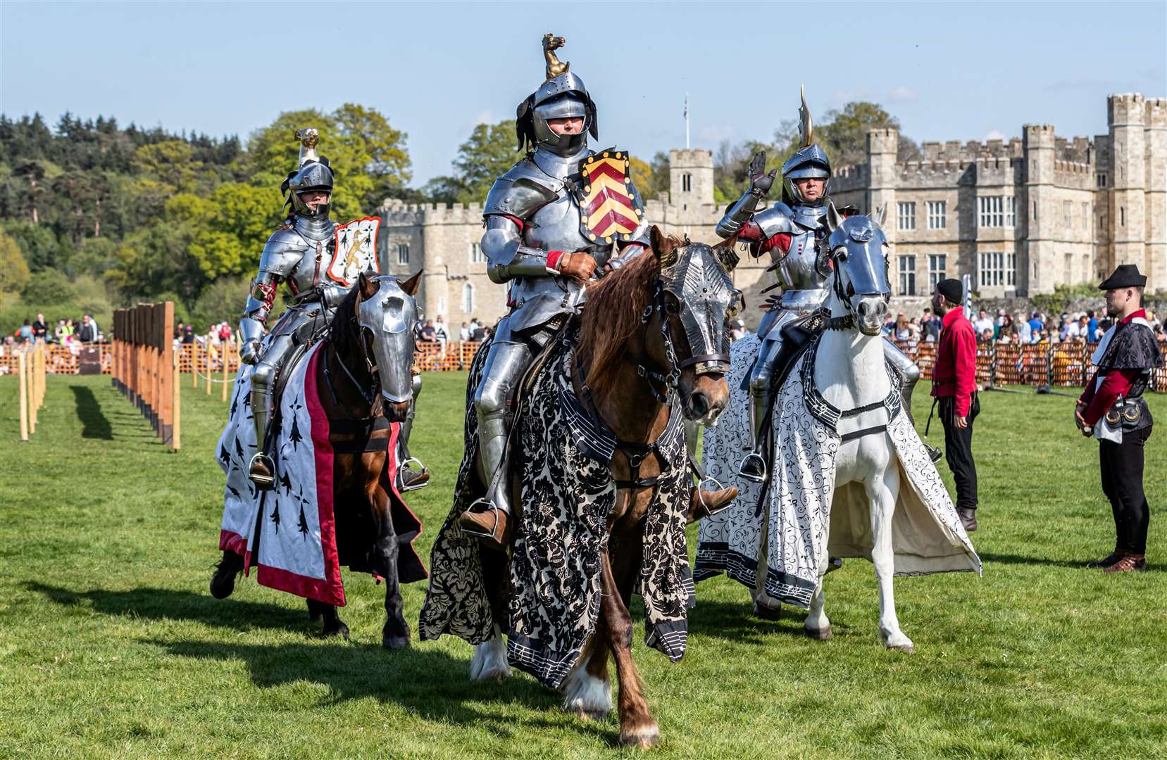 Jousting, knights and live action competitions return to Leeds Castle ...