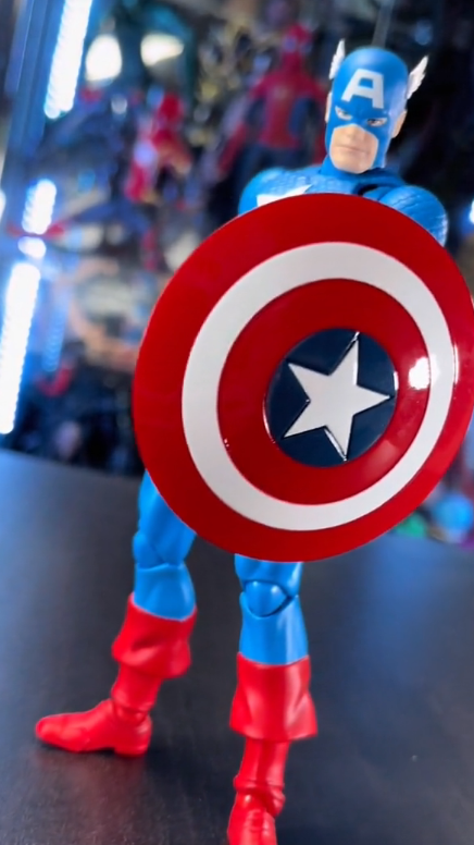MAFEX Captain America comic ver. ASMR unboxing
