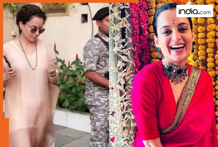 Kangana Ranaut married? Actress looks newly married in mangalsutra ...