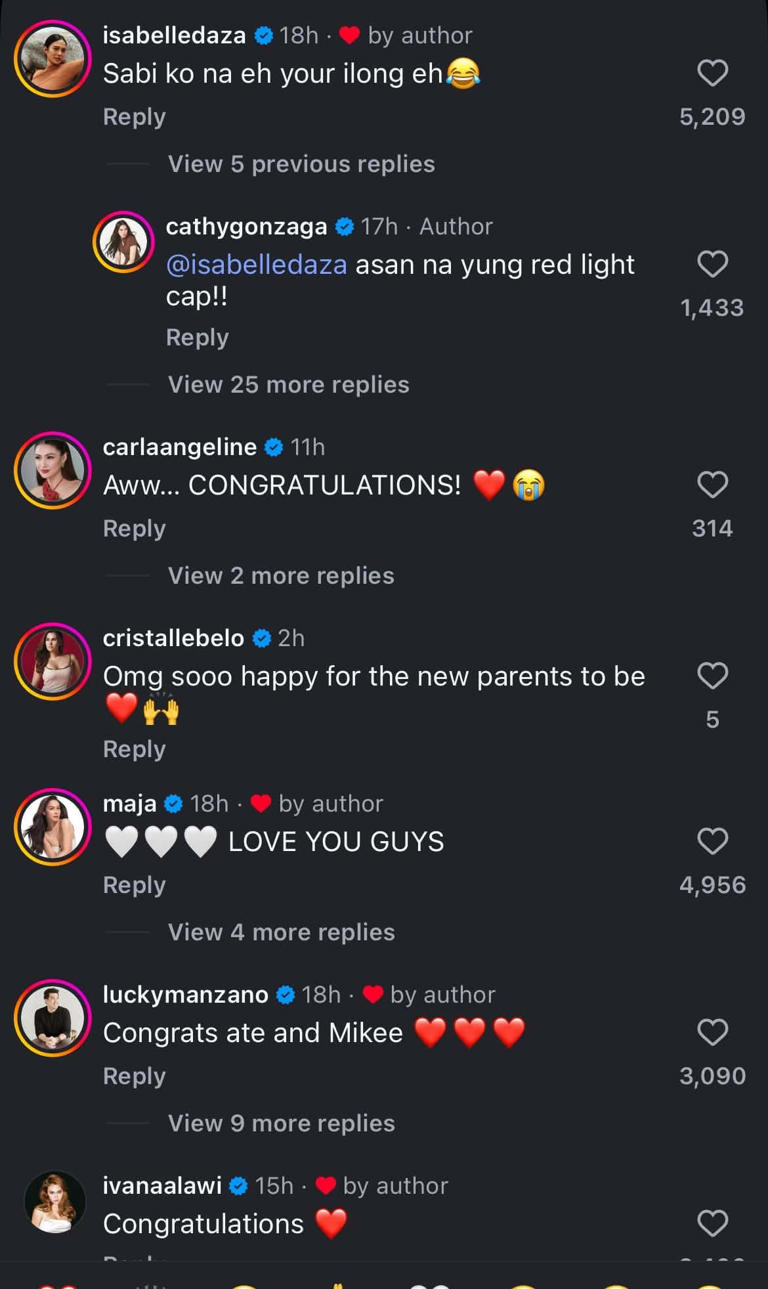 Toni Gonzaga, celebs react to Alex Gonzaga's pregnancy