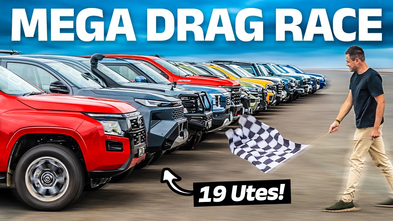 Biggest dual-cab drag race: BYD Shark vs Silverado vs RAM 1500 vs Super ...