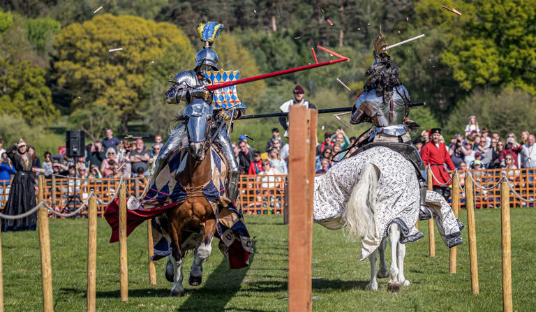 Jousting, knights and live action competitions return to Leeds Castle ...
