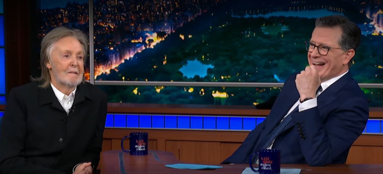 Paul McCartney basks in fans' screams once again in the Ed Sullivan ...