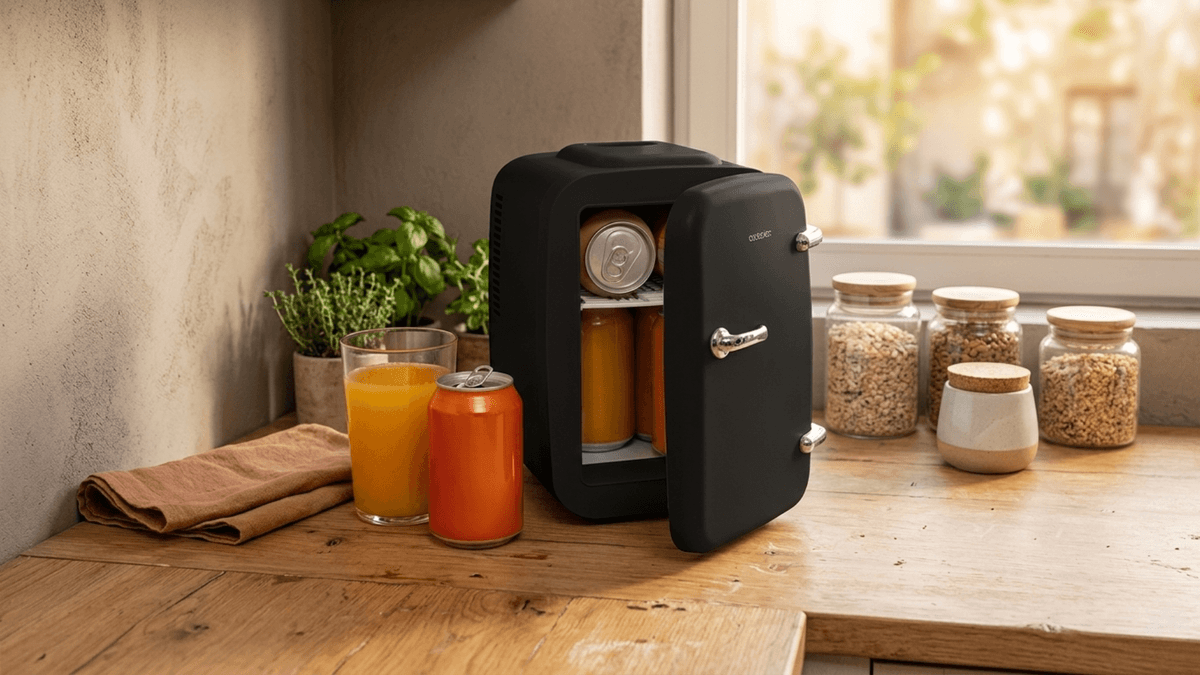 Amazon bietet kompakten Mini-Kühlschrank für unter 50 Euro an