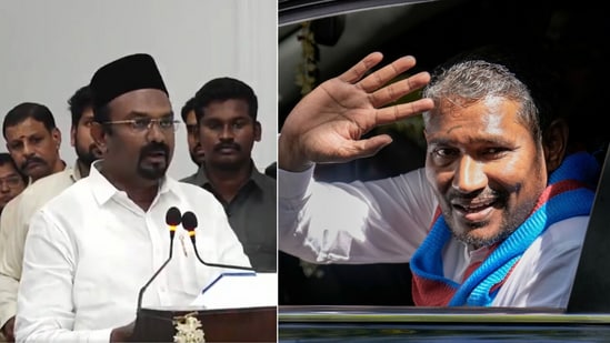 IUML’s AM Shahjahan, VCK’s Vanni Arasu sworn in as ministers in Tamil ...