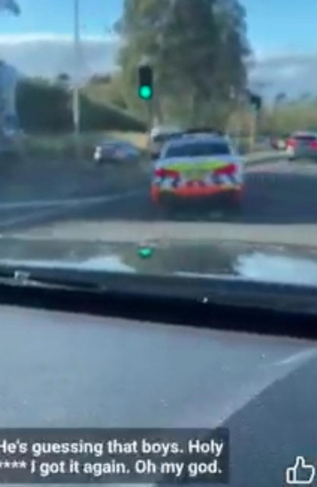 'Guy is nuts!': Wild car chase blow-by-blow