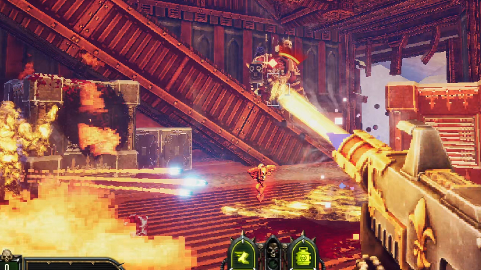 Warhammer 40,000: Boltgun 2 - Ultramarine and Sister of Battle gameplay