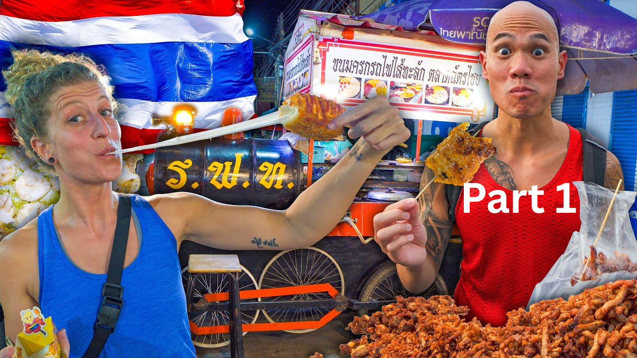 Hua Hin night market ultimate Thai street food part 1