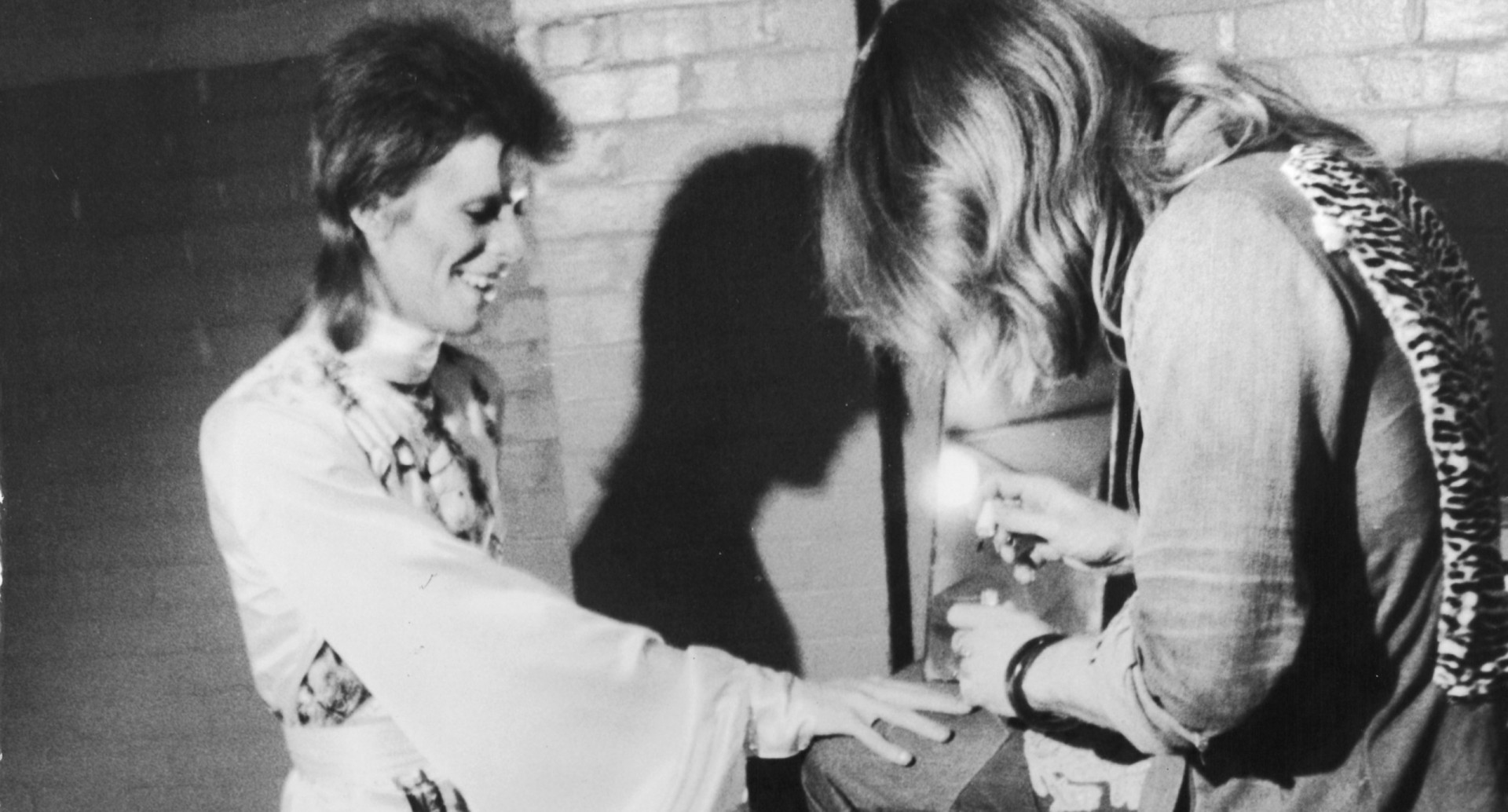 Rare vintage photos of artists backstage