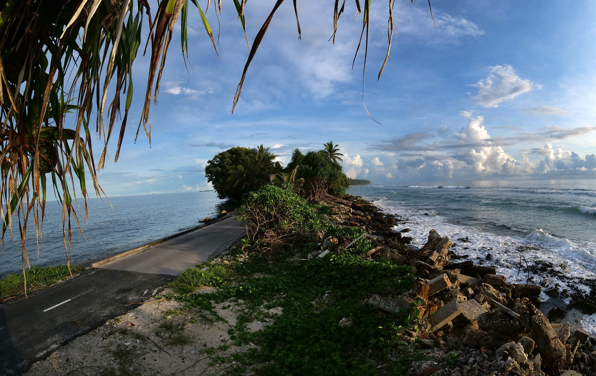 The first country impacted by climate change