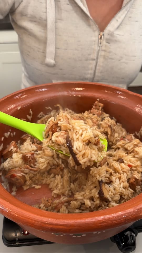 Easy sausage and rice one pot dinner