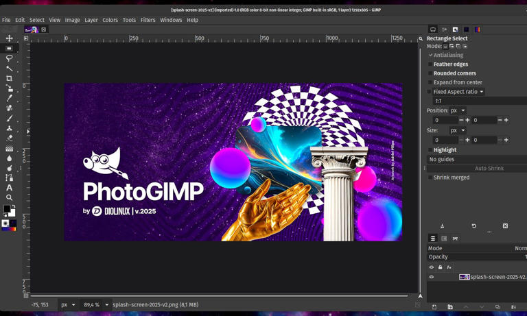 Open-source GIMP reskin gives it a familiar Photoshop look without the ...