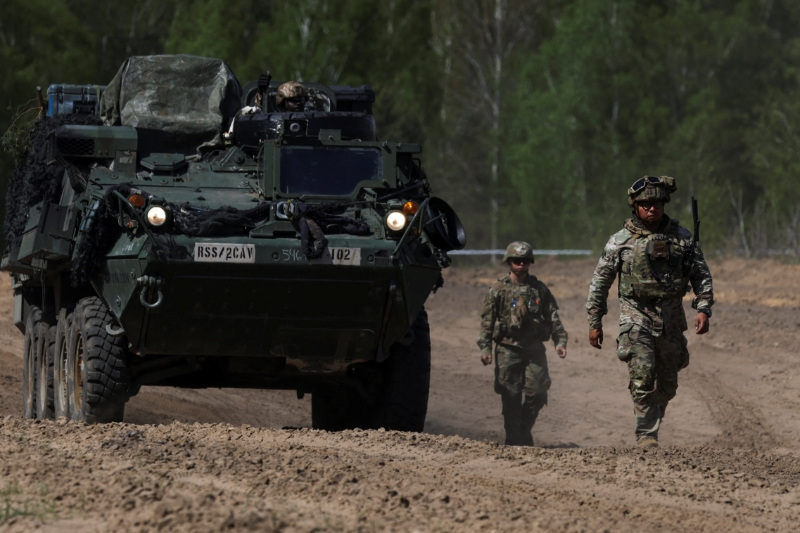 Trump kündigt vor NATO-Treffen 5000 weitere US-Soldaten für Polen an
