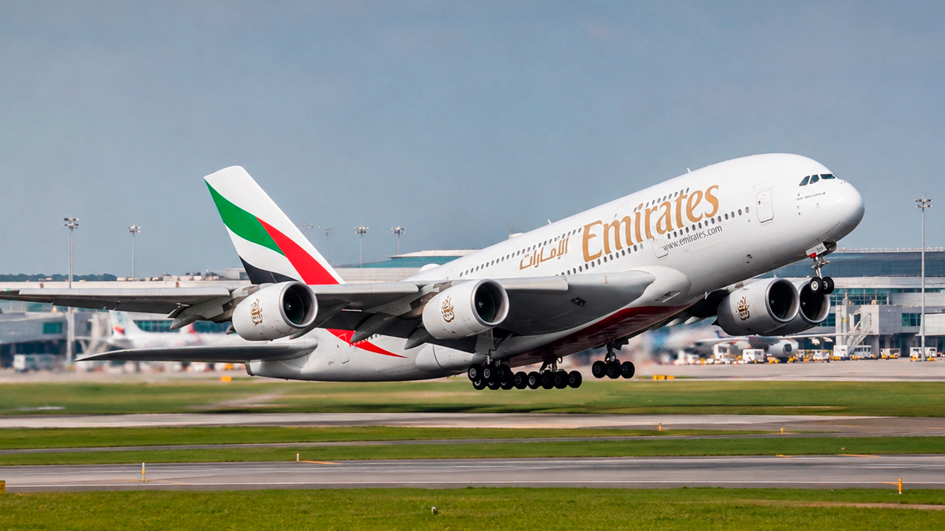 World’s largest passenger jet takes off empty