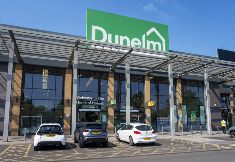 Summer's most chic parasol Dunelm launches French Riviera striped ...