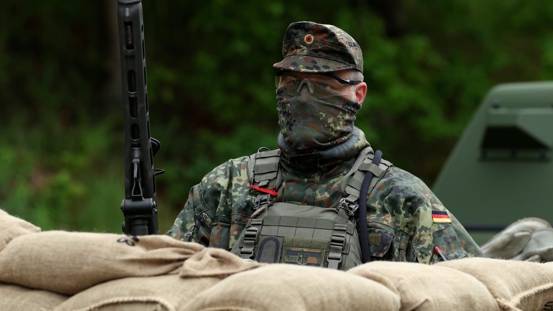 Germany’s new homeland protection division enters action