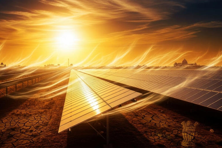 India’s record summer heat means more solar power? Not really. The ...