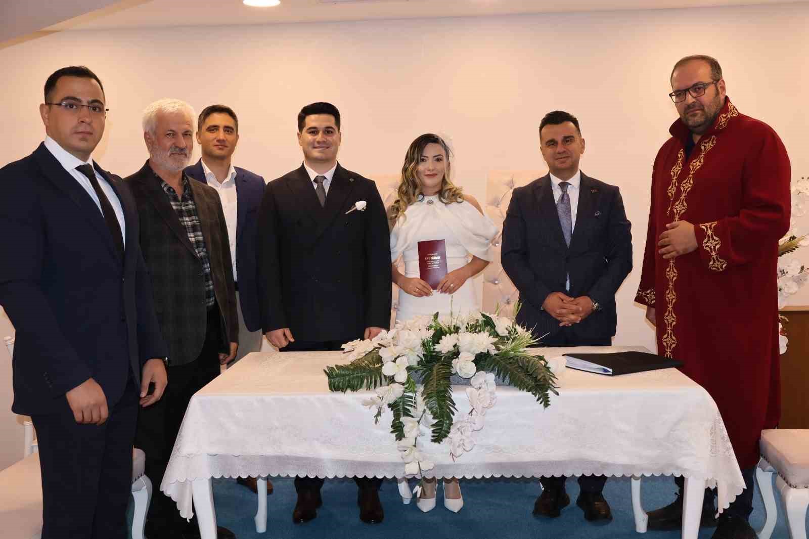 Milli Aile Haftası’nda anlamlı nikâh