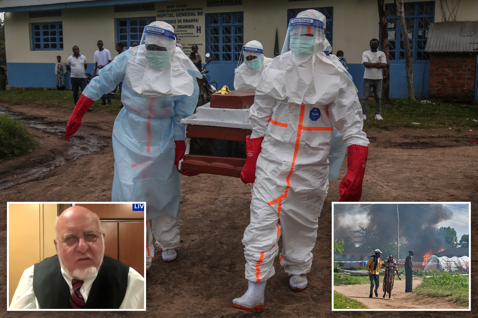Ex-CDC chief Robert Redfield fears Ebola outbreak is going to become ...