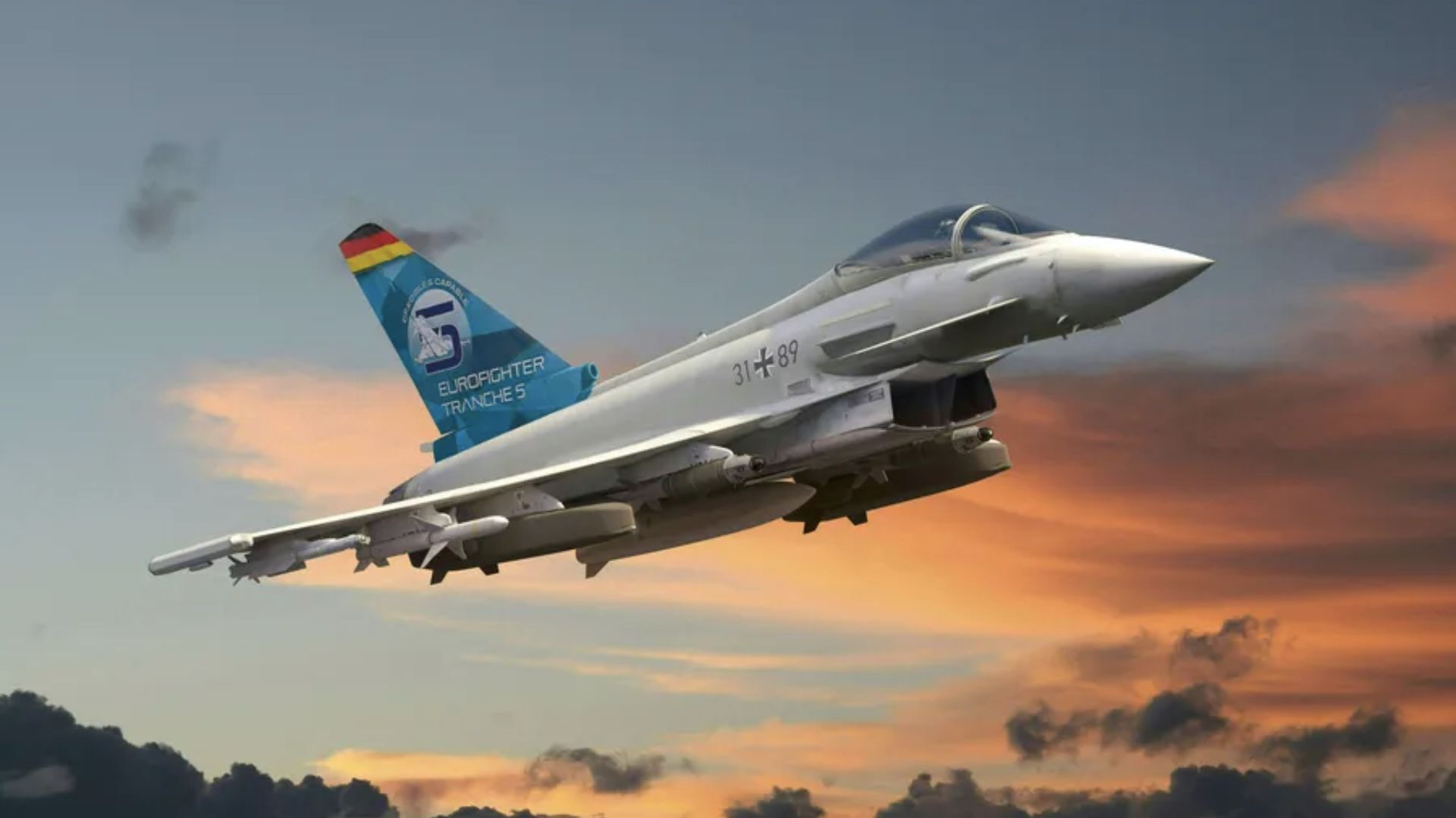 New Eurofighter jet with advanced radar, more upgrades showcased ...