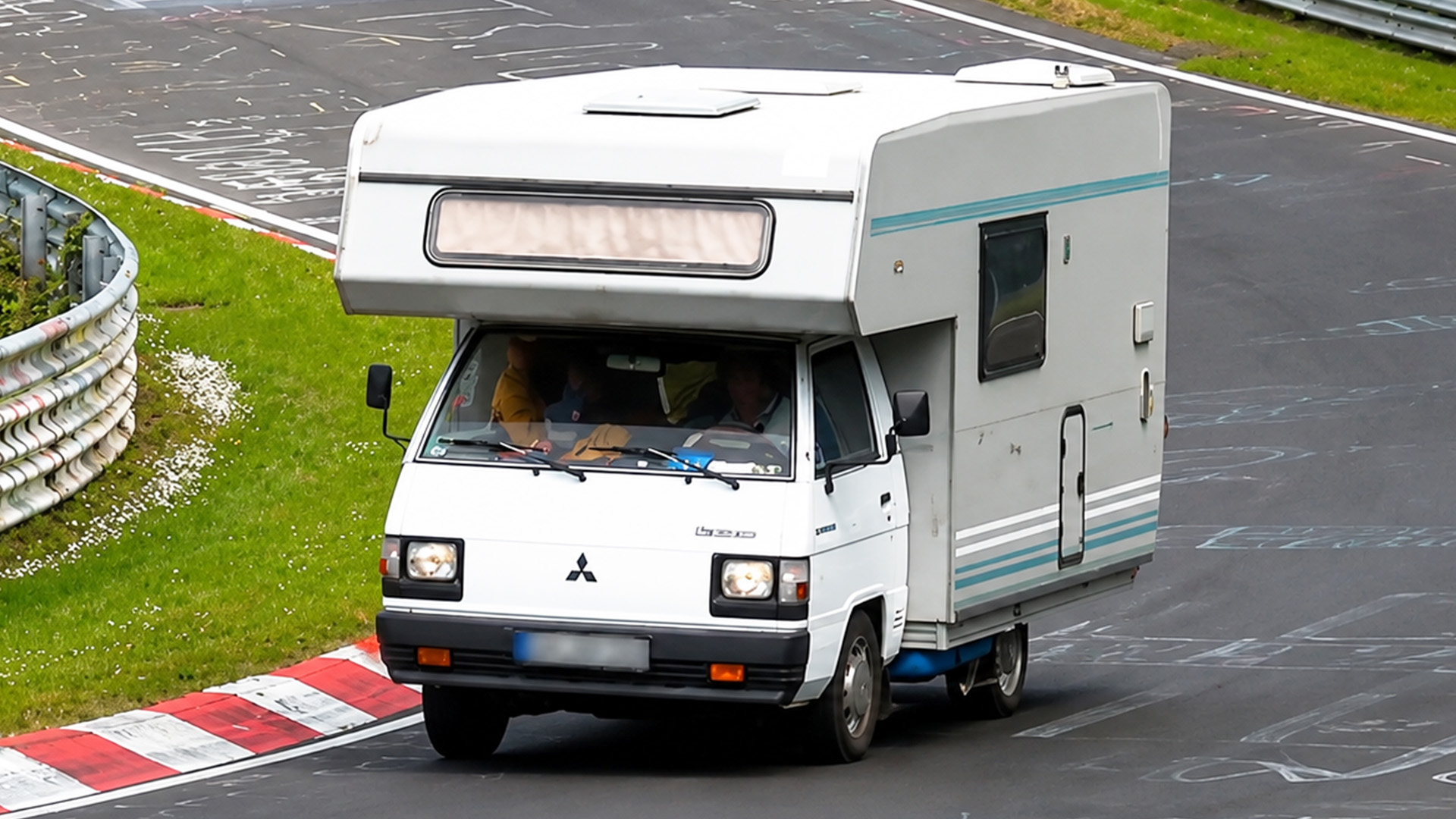 The slowest looking vehicle delivered the funniest Nürburgring moments ever