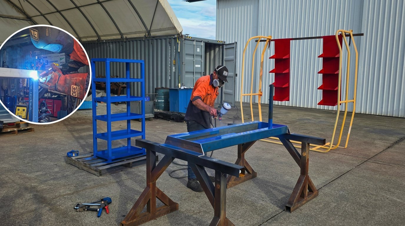 Building workshop storage bins