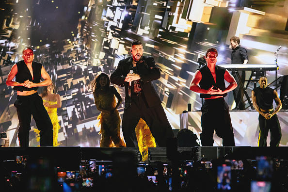 Ricky Martin rushed off stage at concert after tear gas was released