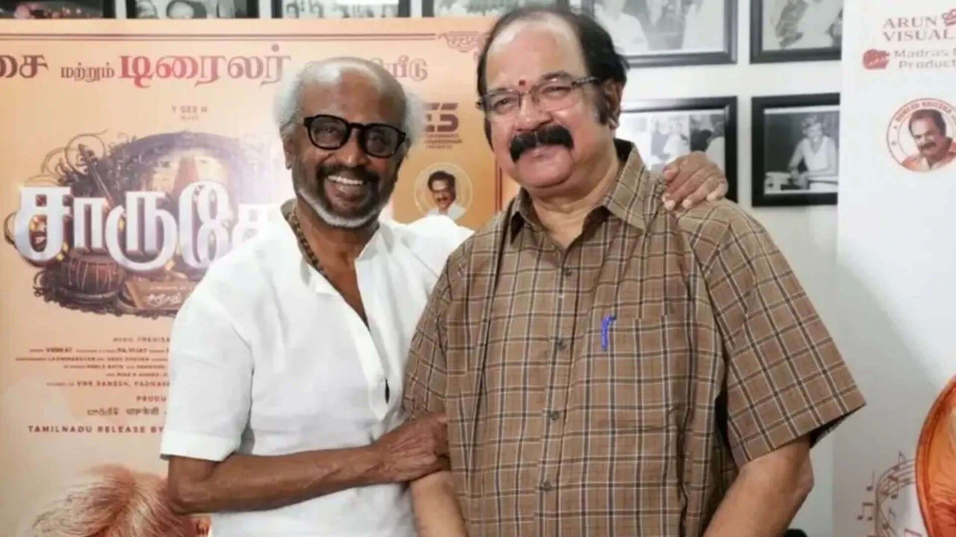 Rajinikanth backs Suresh Krissna and Y G Mahendran's 'Charukesi ...