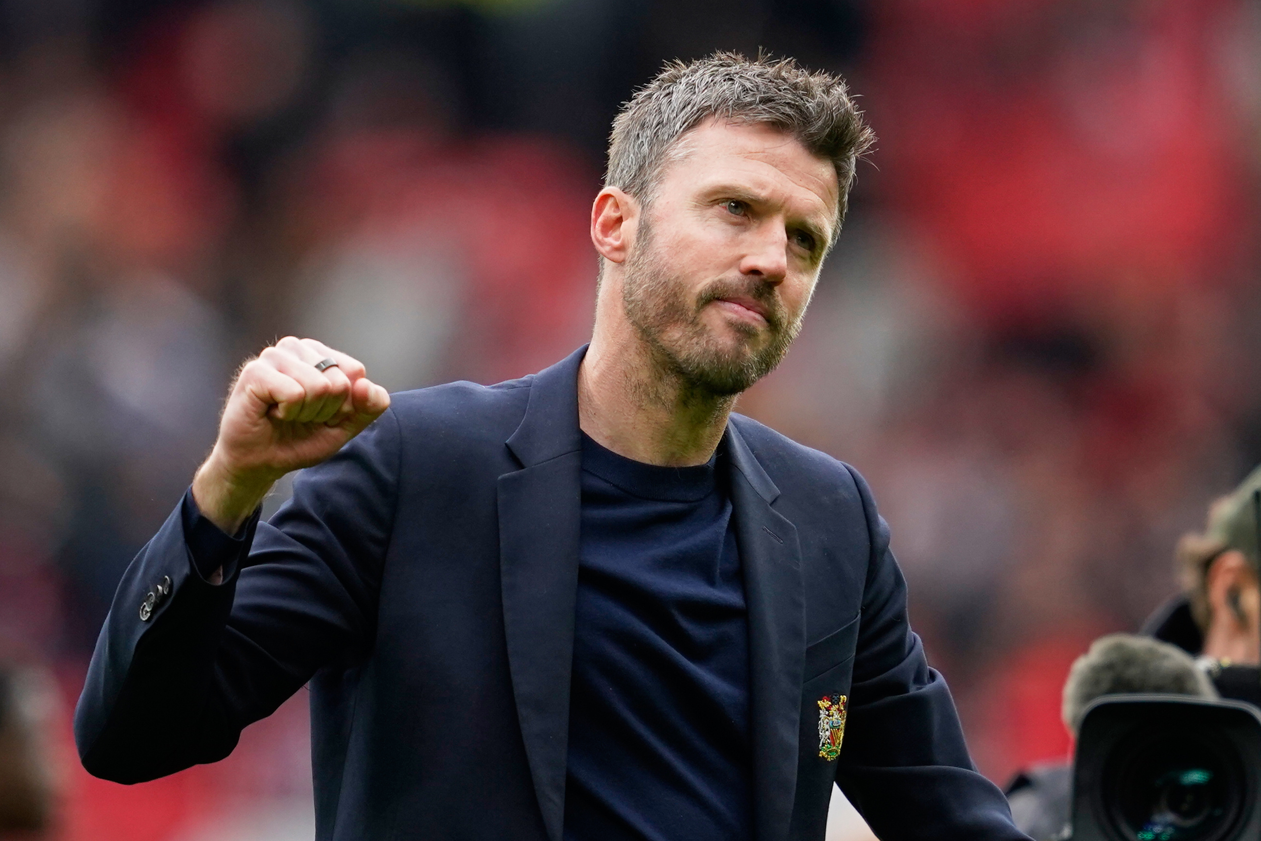 Manchester United makes Carrick permanent coach on 2-year contract
